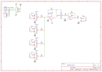 Eurorack DIY 002 – Simple Mixer – Sebastian Murgul